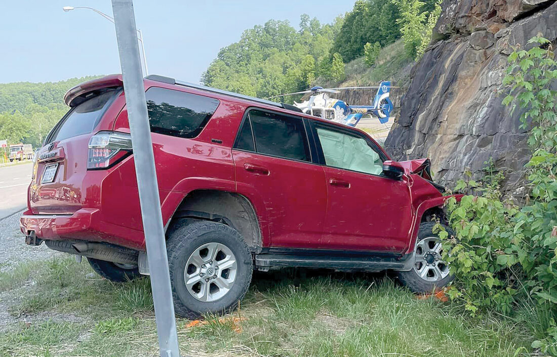 One person transported by helicopter after Corridor H wreck | News ...